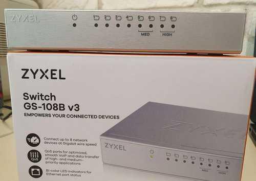 Коммутатор Zyxel Switch GS-108B v3