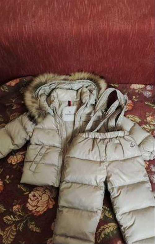 Детский зимний комбинезон Moncler