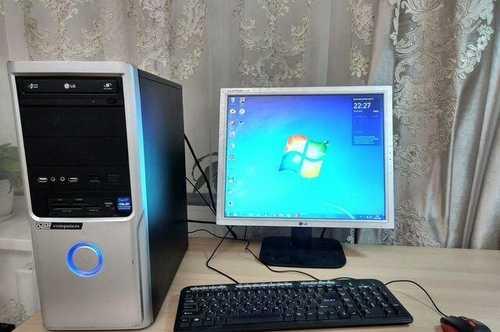 Компьютер (системный блок и монитор)