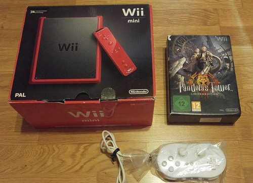 Nintenda Wii mini + Pandora's tower