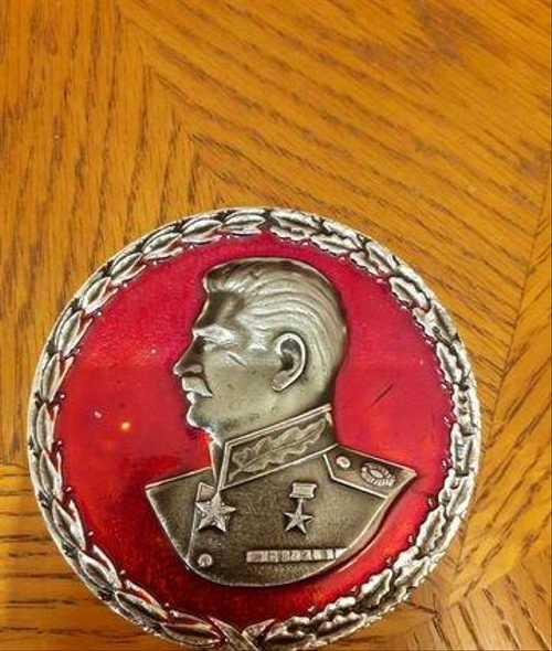 Барельеф - плакетка Сталина