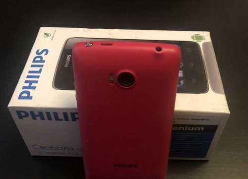 Телефон Philips Xenium W732 с мощным аккумулятором