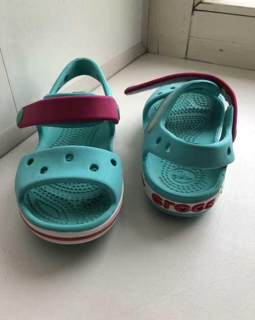 Crocs c7 босоножки сланцы
