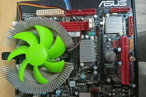 AMD Athlon II X2 250+материнка+кулер