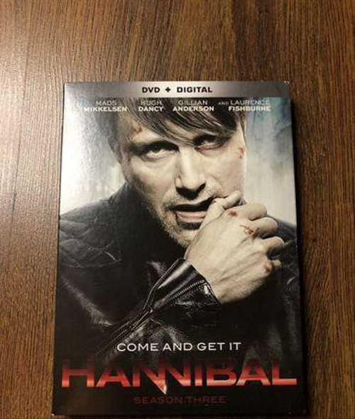 Лицензионный DVD диск сериал Ганнибал Hannibal