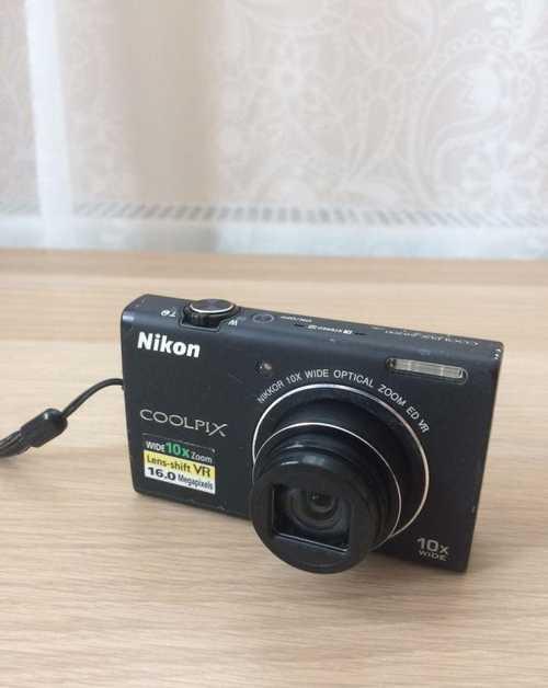 Фотоаппарат компактный цифровой Nikon Coopix S6200