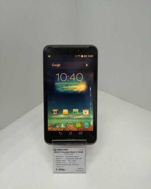 Asus Fonepad Note 6 16GB