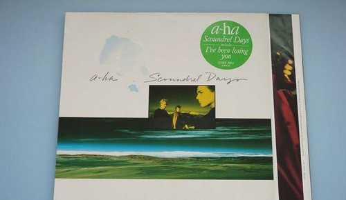 A-HA -1986 "Scoundrel Days" -Germany -LP