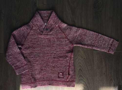 Хлопковый свитер Zara р. 116