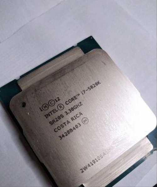 Процессор Intel core i7-5820k 3.30ghz