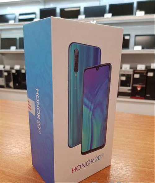 Honor 20e (HRY-LX1T) 4/64Gb Midnight. Гарантия