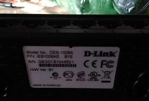 Коммутатор D-Link DES-1008