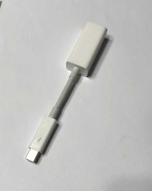 Переходник Apple Thunderbolt to Gigabit Ethernet