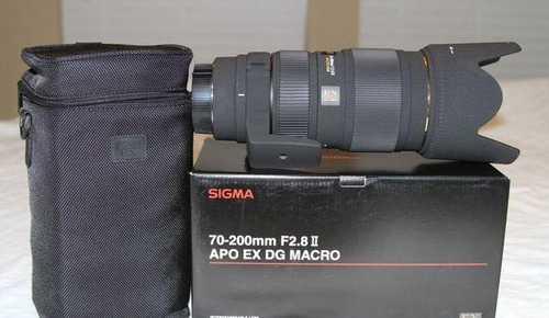 Nikon Sigma APO 70-200mm F2.8 EX DG Macro HSM II