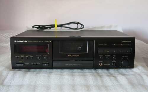 Pioneer CT-S640S кассетная дека + инструкция