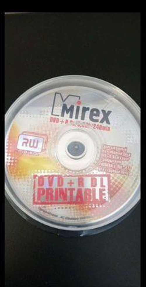 Диски DVD RW новые