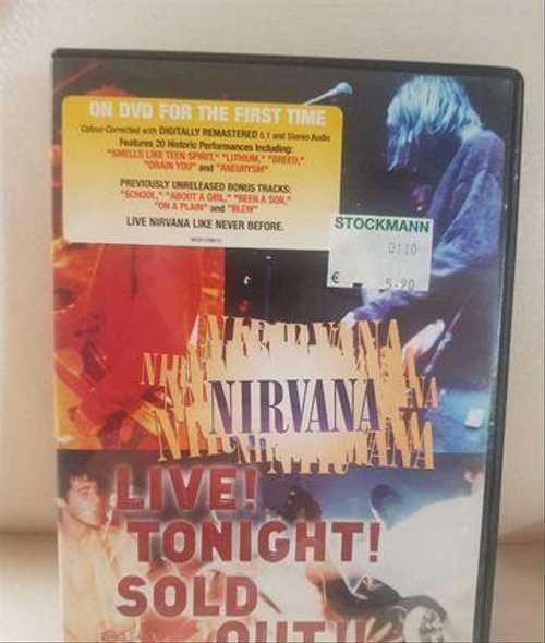 Nirvana live dvd