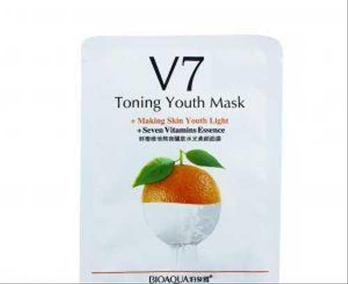 Bioaqua V7 Toning Youth Mask с экстр.апельсина