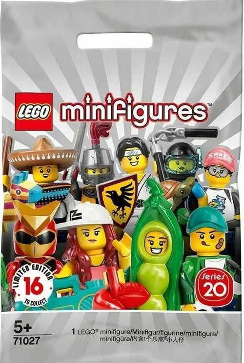 Lego Minifigures 71027 Юбилейная 20 я серия Festima Ru Мониторинг объявлений