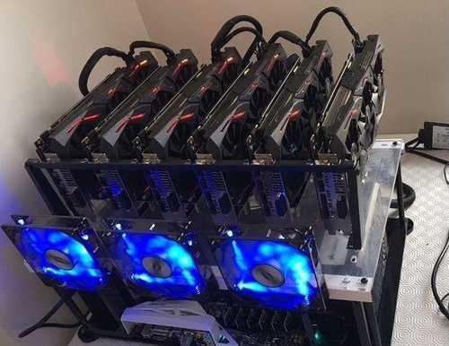 Mining-rig (майнинг ферма) 6x GTX1070