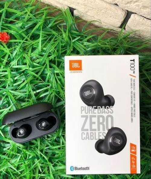 Беспроводные наушники с микрофоном JBL T100