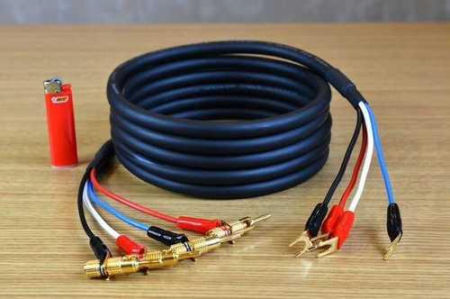 Hi-End кабель спикерный 4х4mm2 (комплект)