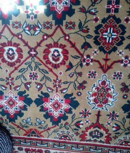 Ковер бу шерстяной натуральный