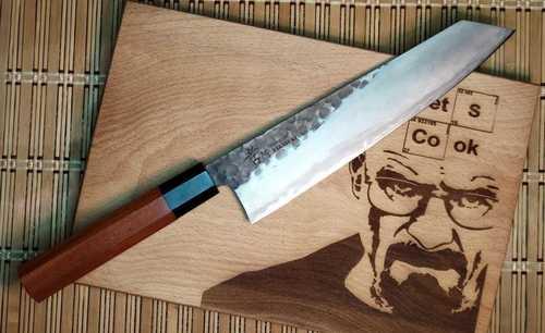 Нож Sakai Takayuki Super Hammered Black Kiritsuke