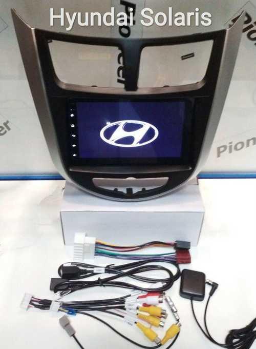 Магнитола 2 din Android 2 дин Hyundai solaris