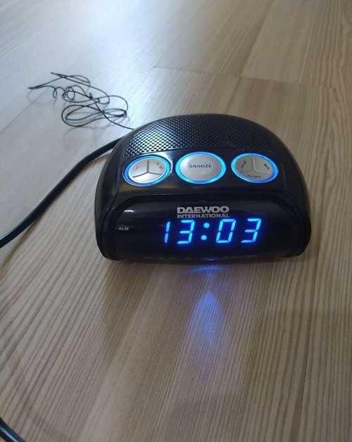 Часы будильник радио