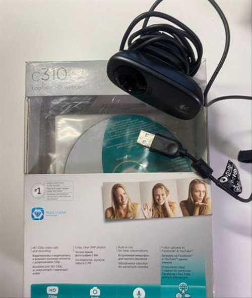 Продается видеокамера logitech c310
