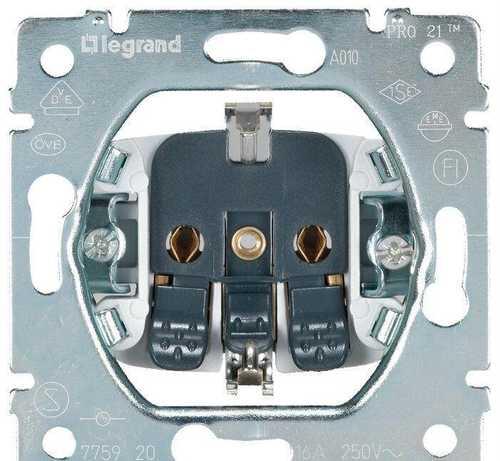 Розетка Legrand Galea Life 775920, с заземлением