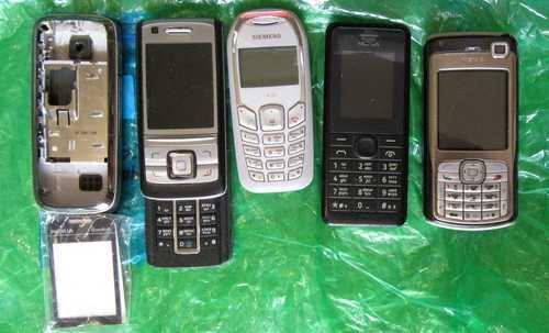 Телефоны Nokia, Siemens на запчасти
