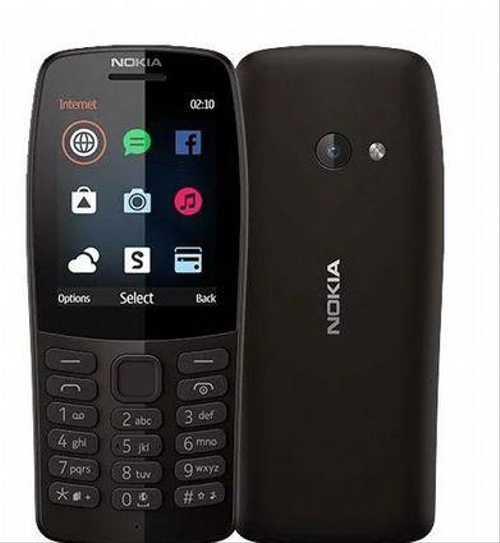 Nokia 210 DS Black (Новый)