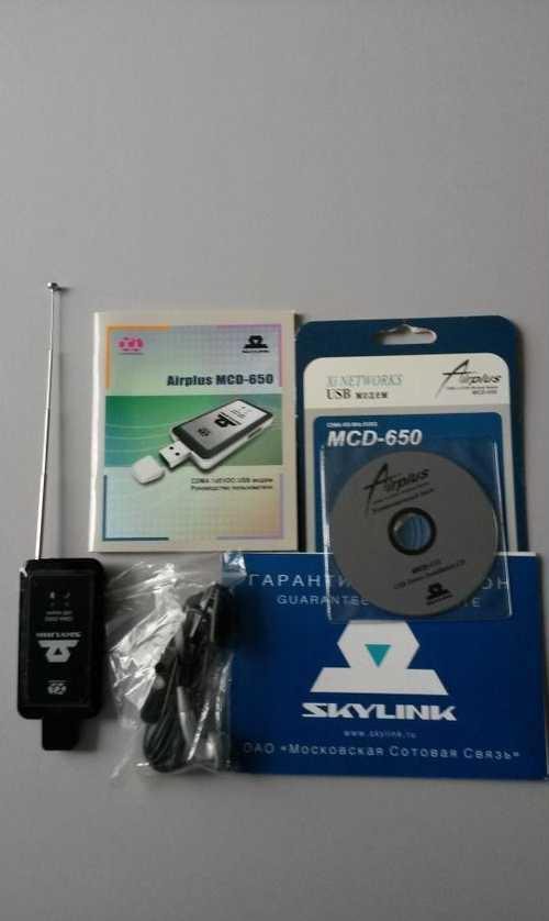 USB модем Skylink Airplus MCD-650 (Новый)