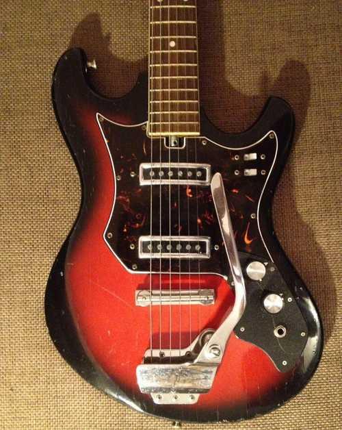 Электрогитара Teisco, Japan 60'