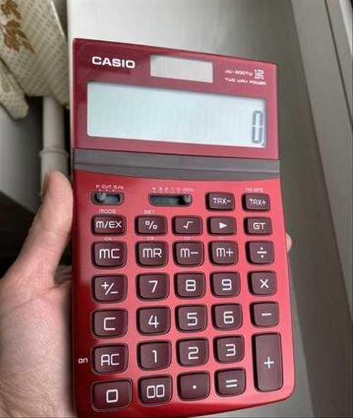 Калькулятор бухгалтерский Casio jw-200tw