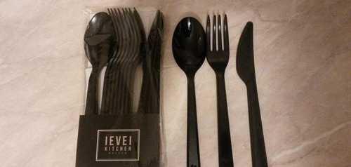 Набор одноразовых столовых приборов level kitchen
