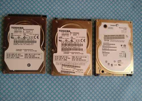 Жесткий диск HDD SATA 320 Gb / IDE 100 Gb