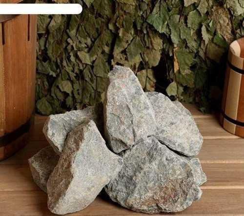 Камень Порфирит колотый, 20кг для бани