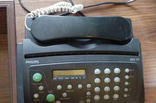 Телефон-факс philips hfc 171