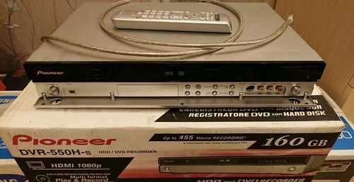 Pioneer DVR-550H-s 160gb