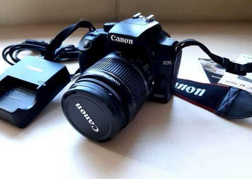 Зеркальный фотоаппарат Canon D1000 kit