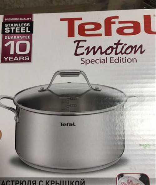 Кастрюля tefal новая