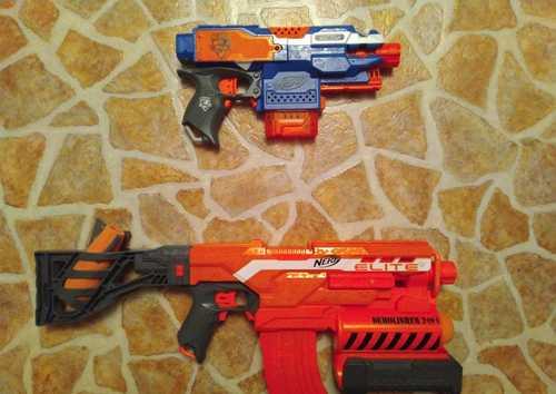 Nerf Elite Stryfe и Nerf Elite Demolisher 2-in-1