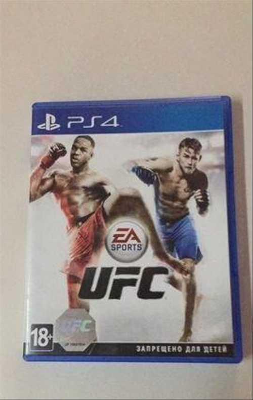 UFC игра для PS4. Лицензия. Полностью на русском