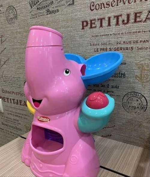 Слоник playskool. Воздушный фонтан