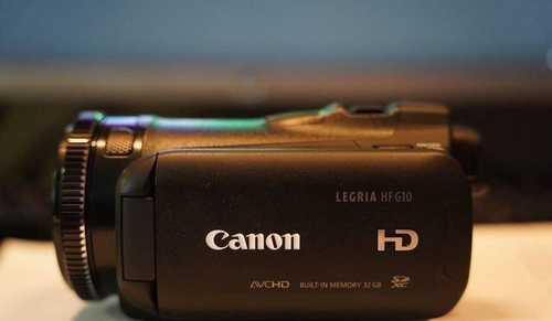 Видеокамера canon legria HFG10