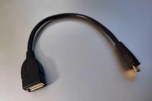 OTG кабель Hama micro-usb