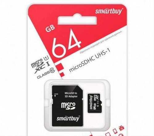 Карта памяти microsd 64